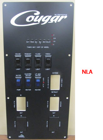 Trekwood RV Parts - Cougar / 2017 / Electrical / Monitor Panel (East ...